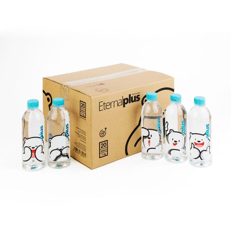 Jual Air Mineral Eternal Plus (E Plus) Alkaline Water 500 ml | Shopee ...