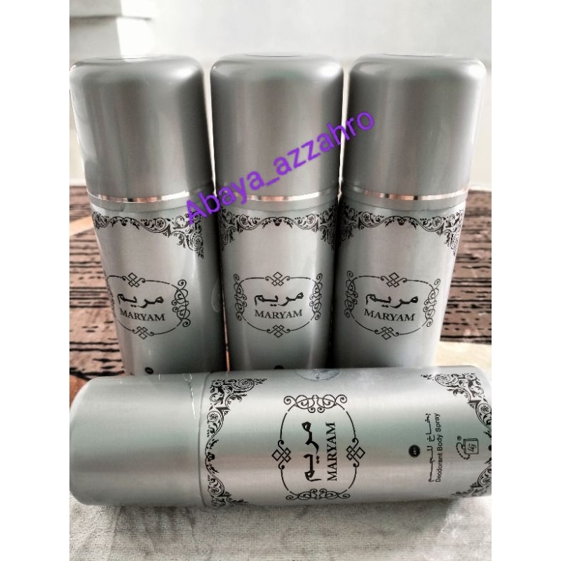 Jual Deodorant spray Maryam | Shopee Indonesia