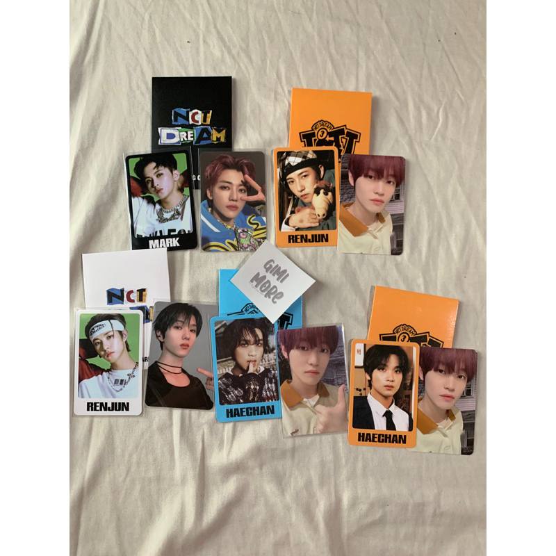 Jual Trading Card ISTJ NCT DREAM SET A B C D ver Unsealed Haechan ...