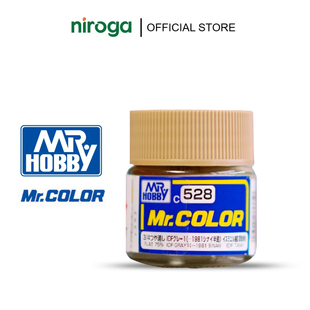 Jual Mr. COLOR C528 IDF Gray (1981 Sinai ) – Mr. Hobby Lacquer cat ...