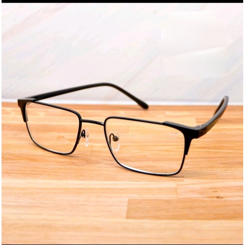 Jual Kacamata baca plus (+) frame besi ukuran +0,50 s/d +4,00 | Shopee ...