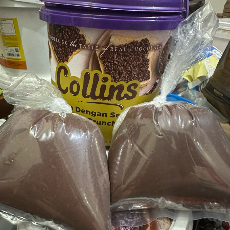 Jual (REPACK 250gr) COLLINS Choco Crunchy / COLLINS MALT KRISPI CHOCO ...