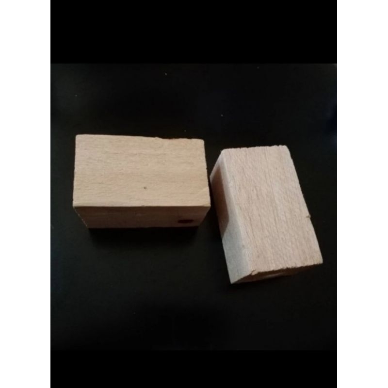 Jual Kayu balsa 40mm x 40mm x 10cm balok 4cm x 4cm x 10cm Kayu Keras ...