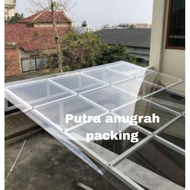 Jual polycarbonate sheet solid clear 10mm x 122cm x 244cm ( Lembaran bening ) | Shopee Indonesia