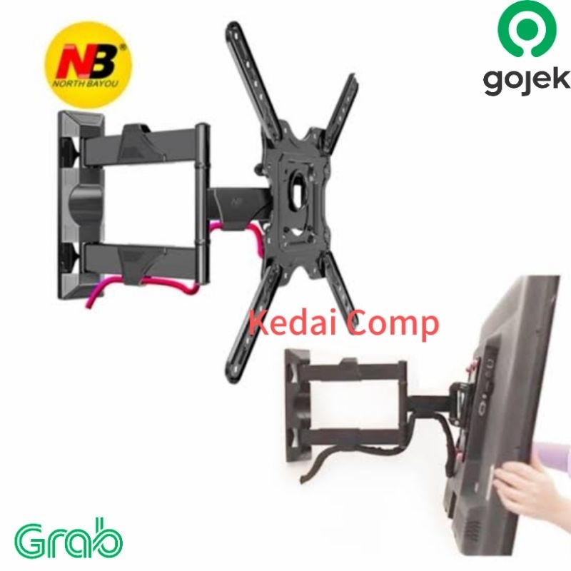 Jual Bracket Breket TV Monitor LED LCD North Bayou NB P4 NBP4 32"-55 ...