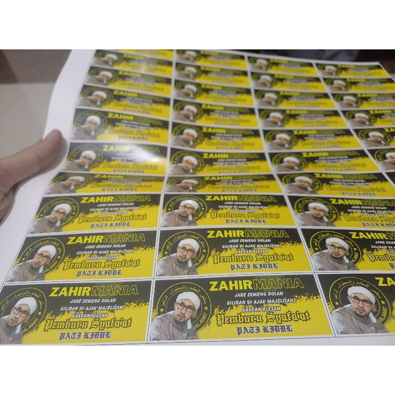 Jual Stiker Kromo Zahir Mania (baca deskripsi) | Shopee Indonesia