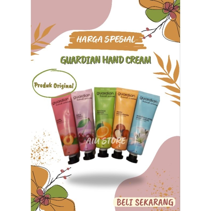 Jual GUARDIAN HAND CREAM 50gr | Shopee Indonesia