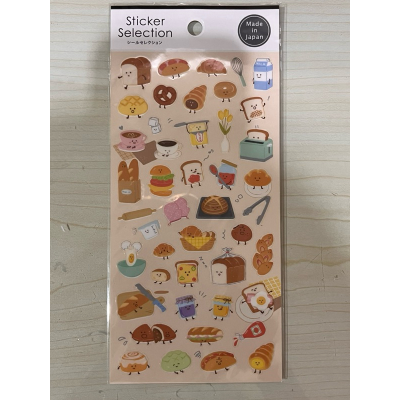 Jual sticker collection daiso roti aesthetic journaling | Shopee Indonesia