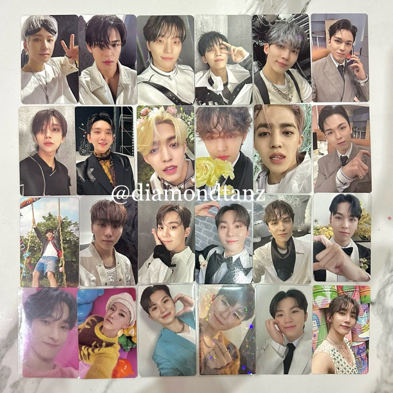Jual Seventeen official bulk photocard era FML Face the sun FTS Heaven carat ver sector 17 ...