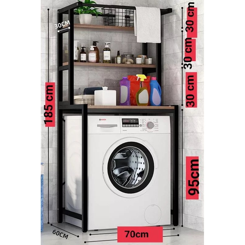 Jual rak mesin cuci kayu murah | Shopee Indonesia