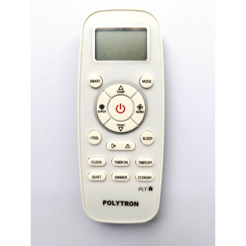 Jual REMOT / REMOTE AC POLYTRON NEUVA ICE GOOD QUALITY FOR PAC05VE ...