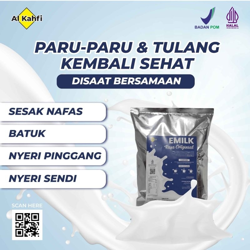 Jual Susu Kambing Etawa Bubuk Rasa Original 1Kg Emilk Membantu Menjaga ...
