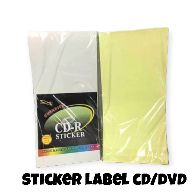 Jual STICKER LABEL CD / CD STICKER | Shopee Indonesia