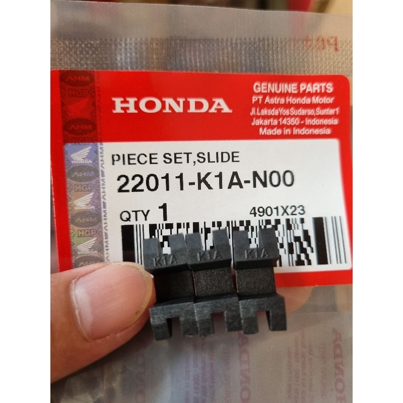 Jual ORIGINAL slider beat led genio beat deluxe K1A AHM | Shopee Indonesia