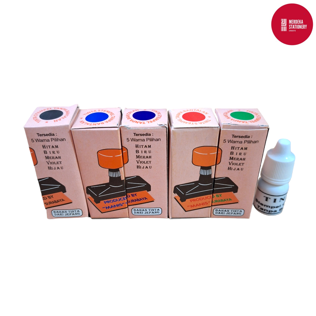 Jual Tinta/Refill/Isi Stampel/Stempel/Stamping Ink Flash Manis 20 ml ...