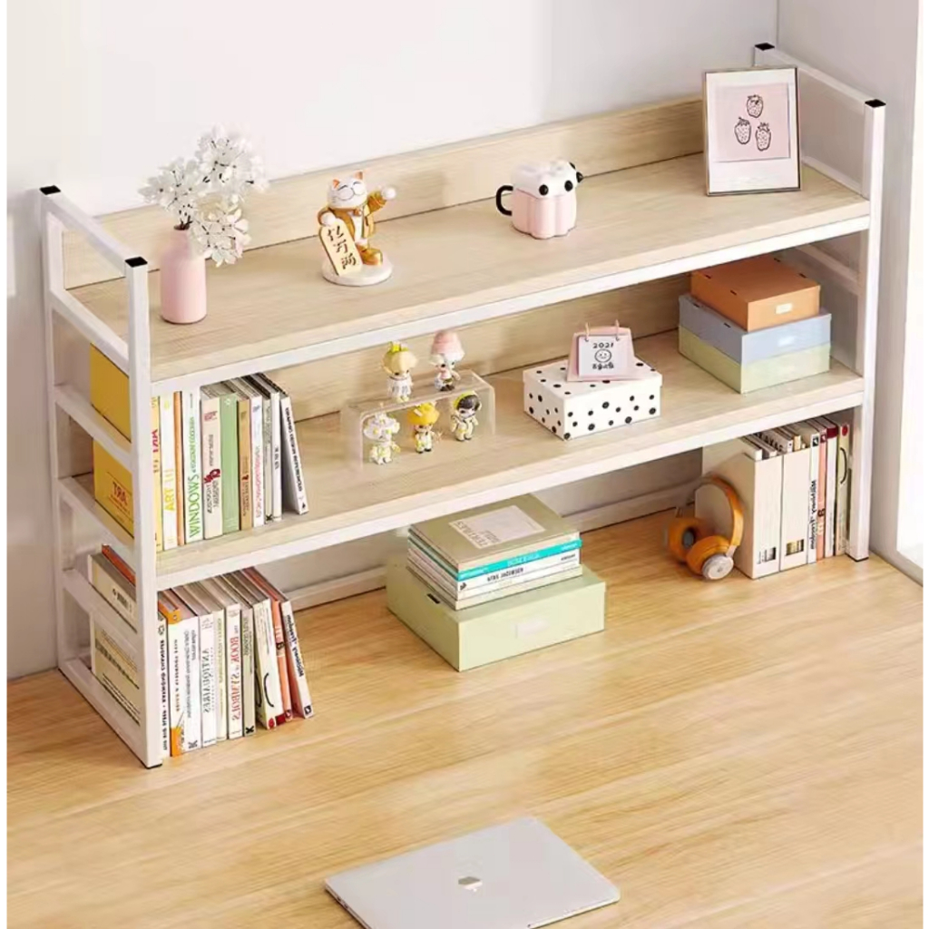 Jual Jutastore Rak Meja Stationery Desktop Storage Rak Buku Rak Buku ...