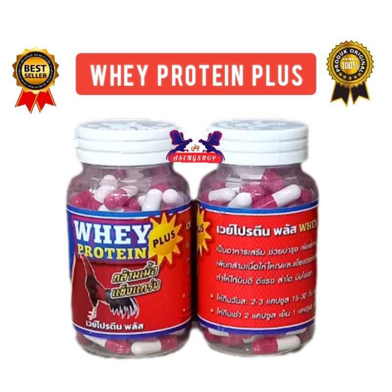 Jual WHEY PROTEIN PLUS Produk baru ORI import Thailand | Shopee Indonesia