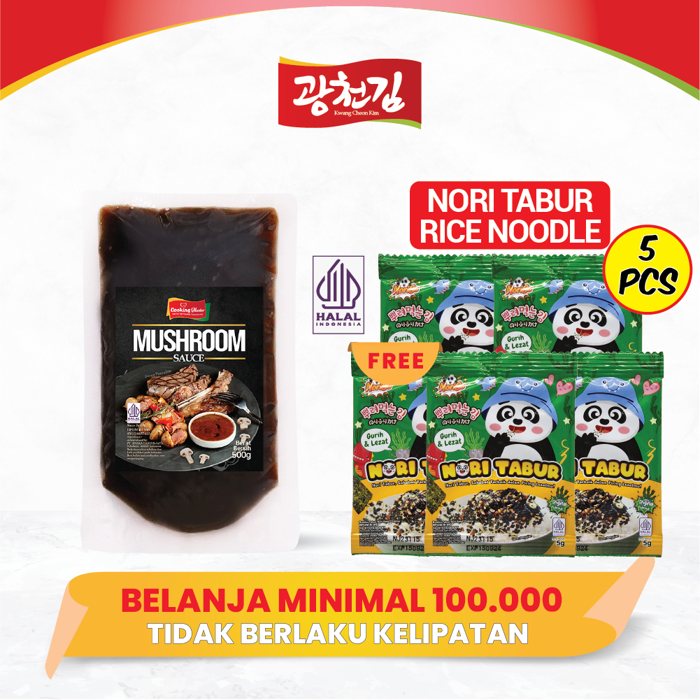 Jual Saus Jamur / Mushroom Sauce Saus Jamur Mushroom Sauce 500g ...