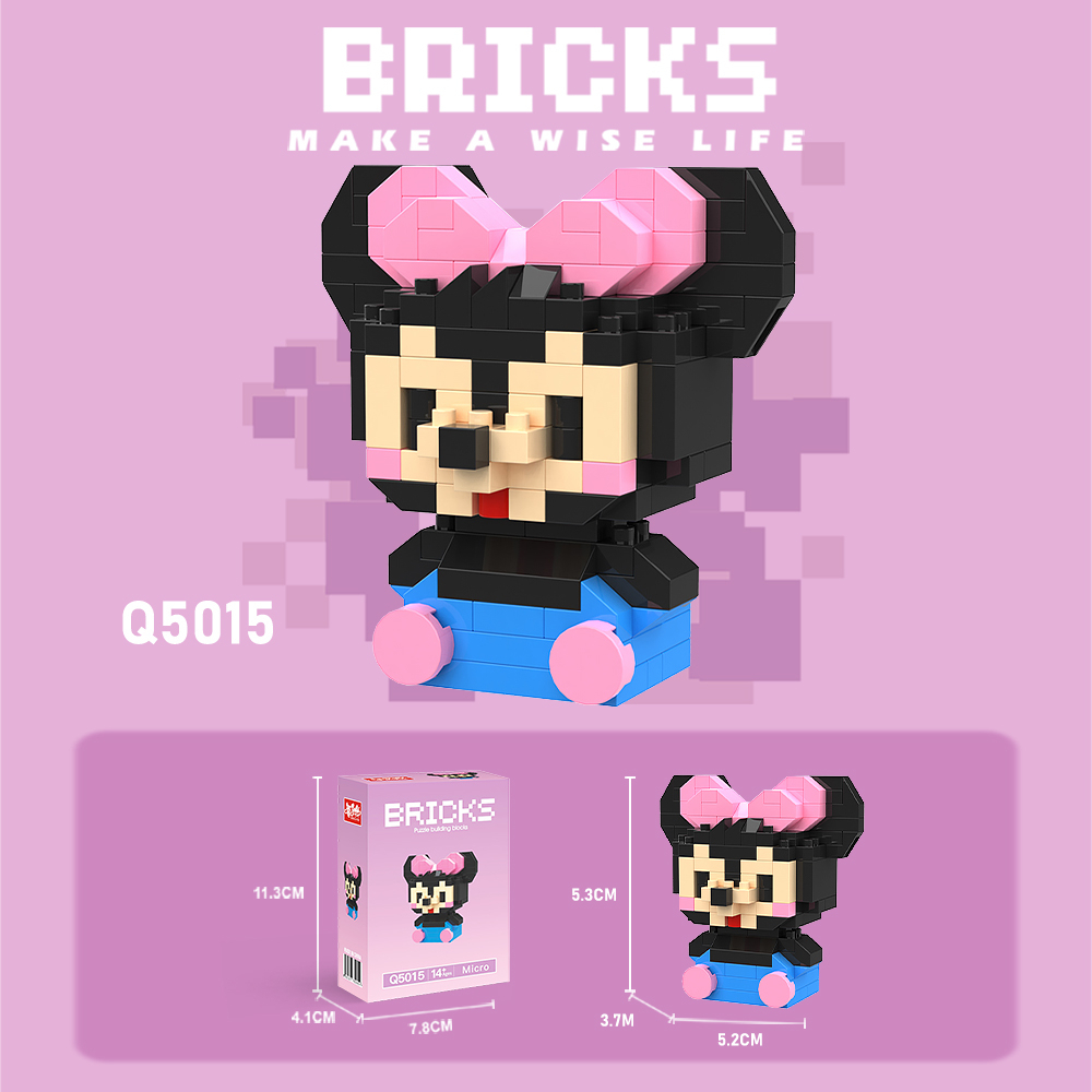 Jual Nano Block Mainan Balok Building Block Nano Bricks Balok Susun Mainan Edukasi DIY Mini ...