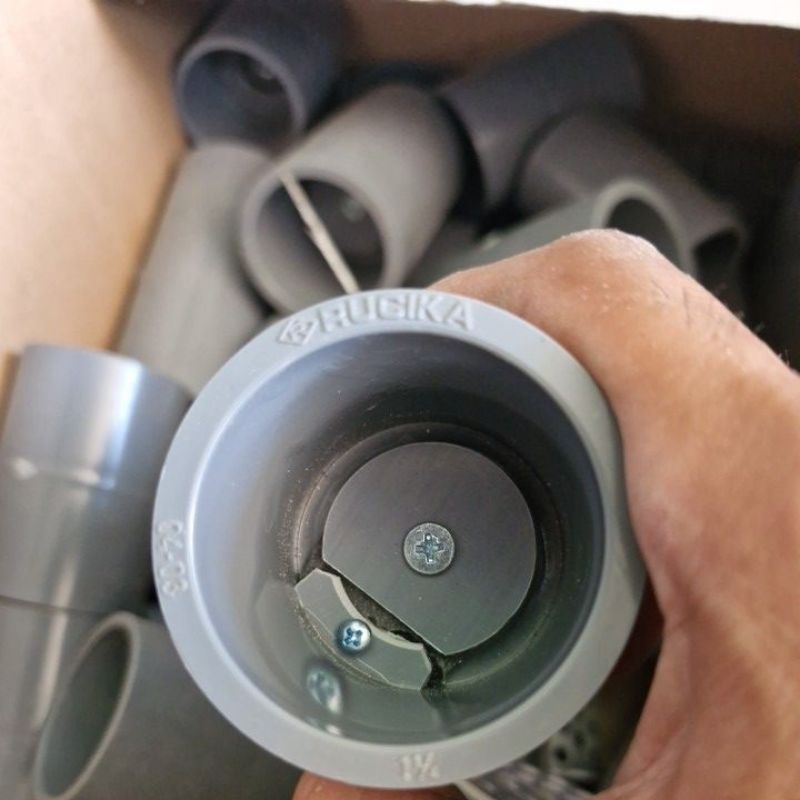 Jual tusen klep pvc 1 / 1,5 / 1¼ / 2 / 2,5 / 3 dim AW TEBAL pompa air ...