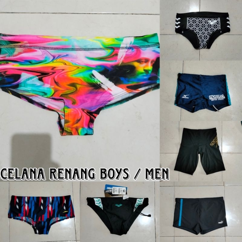 Jual Celana Renang Boys/Men Funky Trunks, Arena, Speedo | Shopee Indonesia
