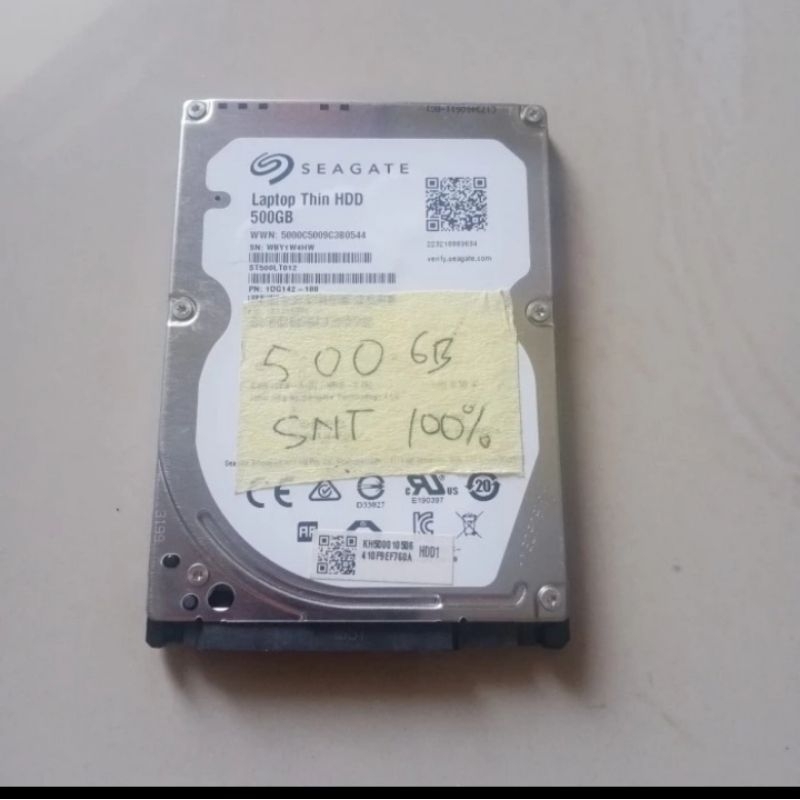 Jual hardisk HDD laptop 2.5 inch 500gb sentinel 100% | Shopee Indonesia