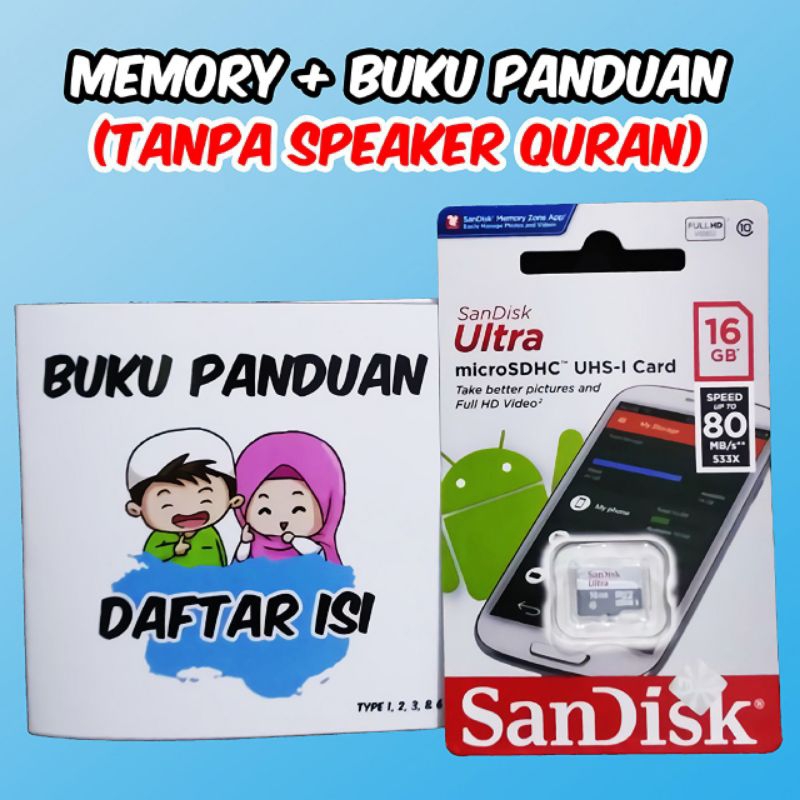 Jual Memory Speaker Quran & Buku Panduan | Shopee Indonesia