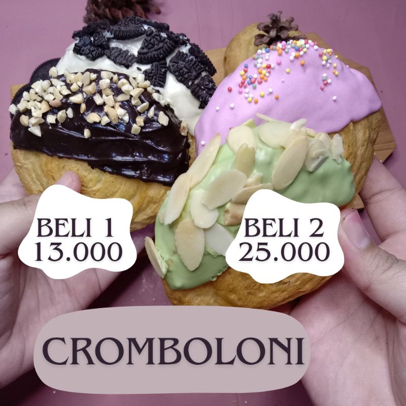 Jual cromboloni pastry croissant surabaya viral | Shopee Indonesia