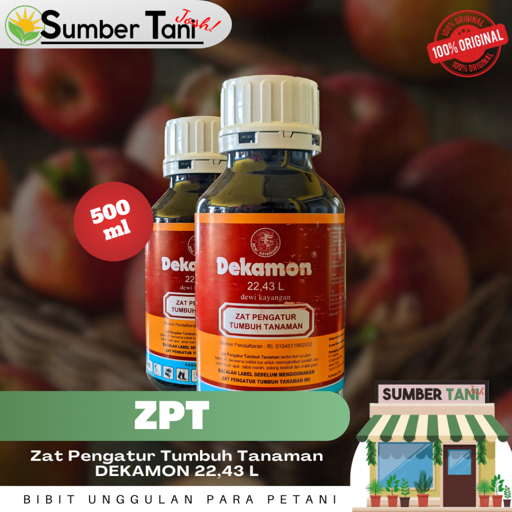 Jual Dekamon 22,43 SL Pupuk ZPT Kemasan 500 ml Untuk Tumbuh Tanaman ...