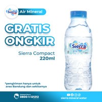 Jual Sierra Mineral Water 220 ml x 24 Botol | Shopee Indonesia