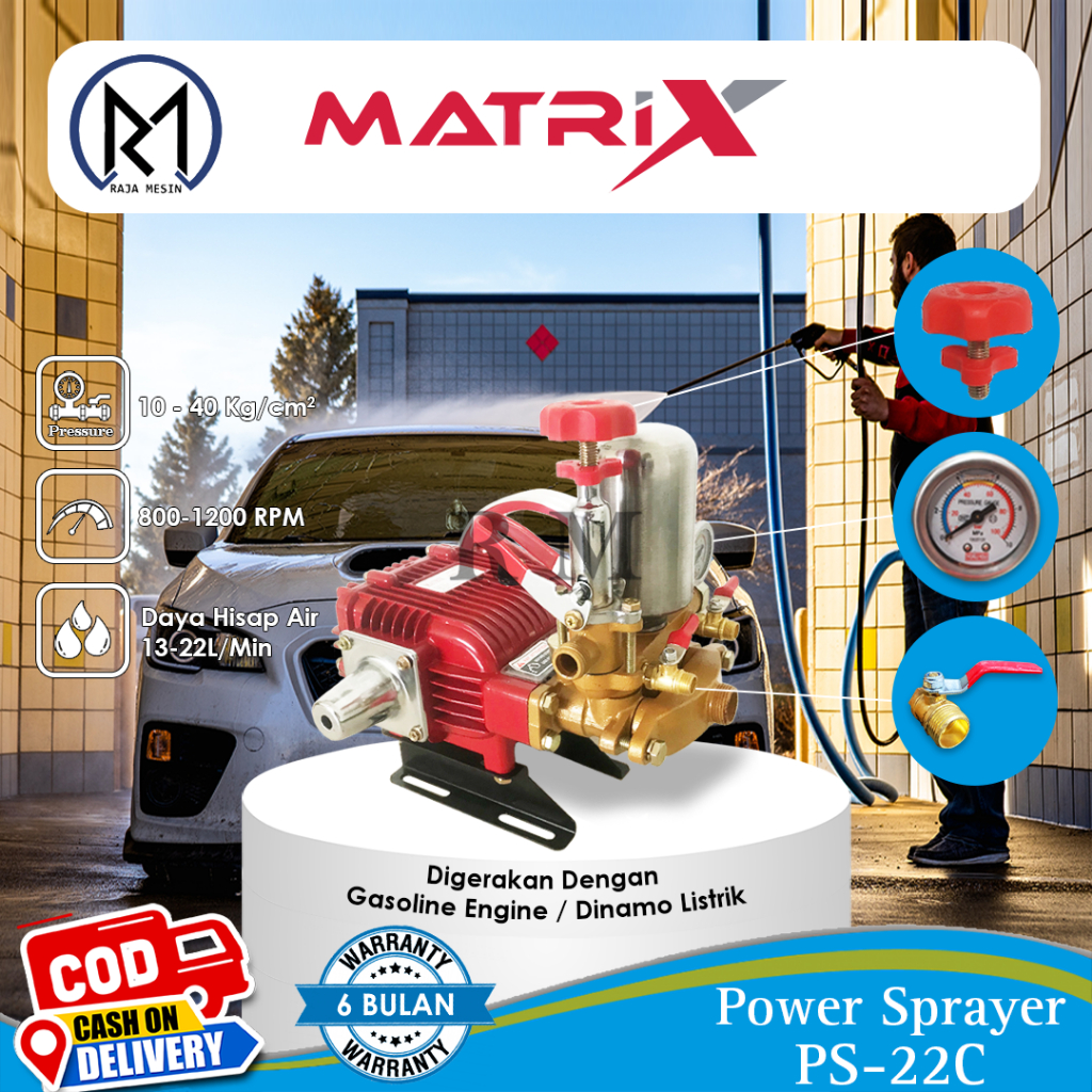 Jual Power Sprayer MATRIX 22 PS-22C /Power Sprayer SUMURA 22 PS-22 ...