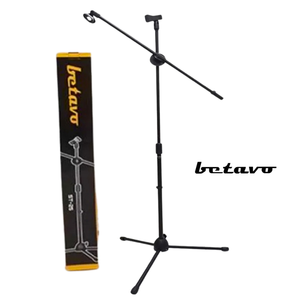 Jual STAND MIC BETAVO ST 25 PROFESIONAL STAND MICROPHONE AUDIO PRO - Bisa Di Setting | Shopee ...