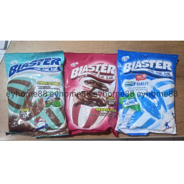 Jual Permen Blaster rasa susu kopi coklat 125gr EYO OT1025 | Shopee ...