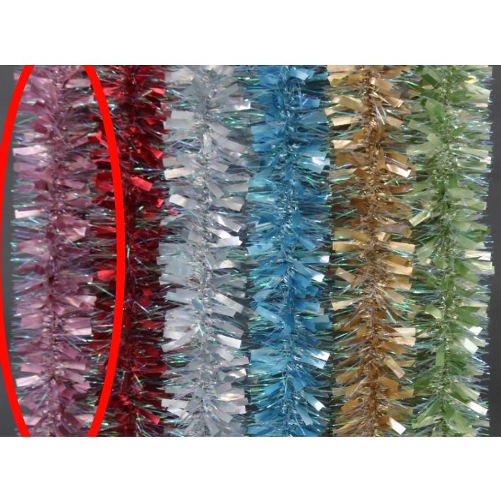 Jual Slinger Natal 2 Meter Hijau Salju Hijau Daun Rumbai Dekorasi Pohon ...