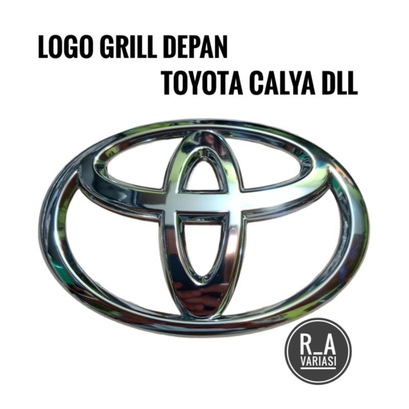 Jual Logo - Emblem - Grill Depan Toyota Calya Logo Depan Grand New ...