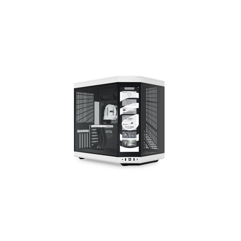 Jual Hyte Y70 Touch Modern Aesthetic Case | PC Casing Premium Black ...