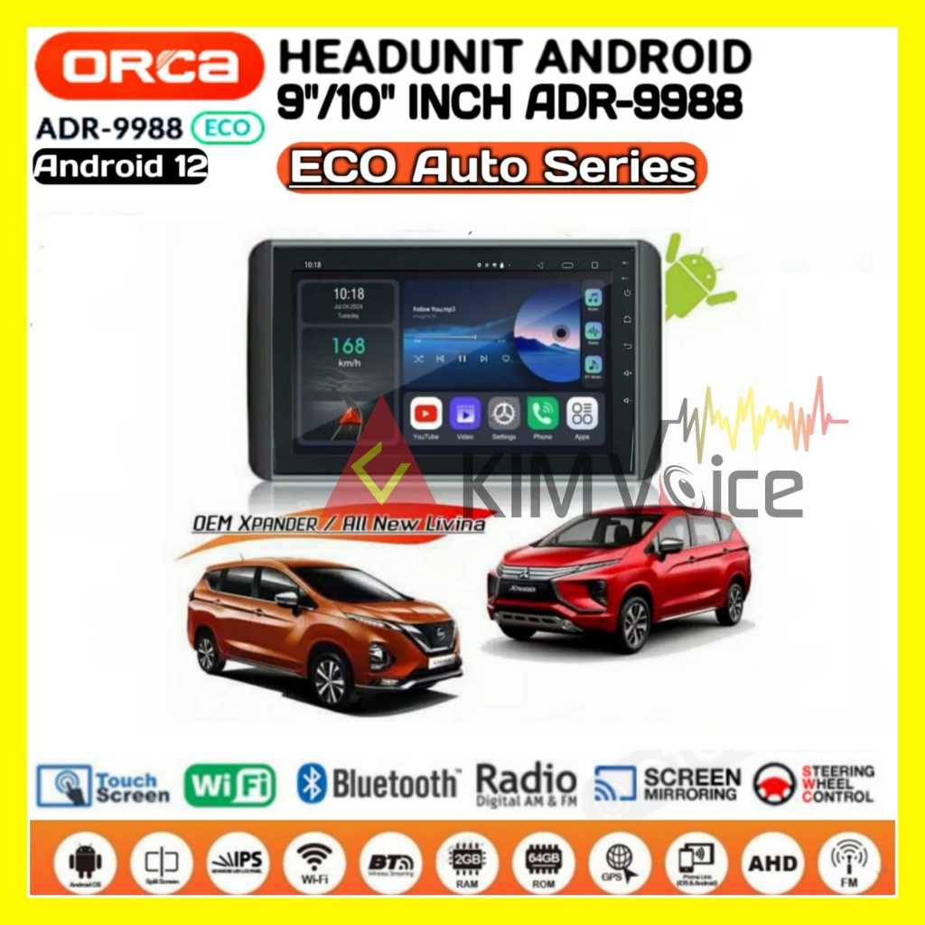 Jual Head Unit Android Orca Eco Series OEM Expander 2017-2021 New ...