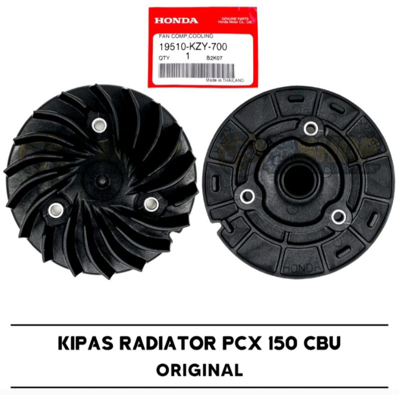 Jual Kipas Radiator Fan Comp Cooling PCX 150 CBU 19510KZY700 Original ...