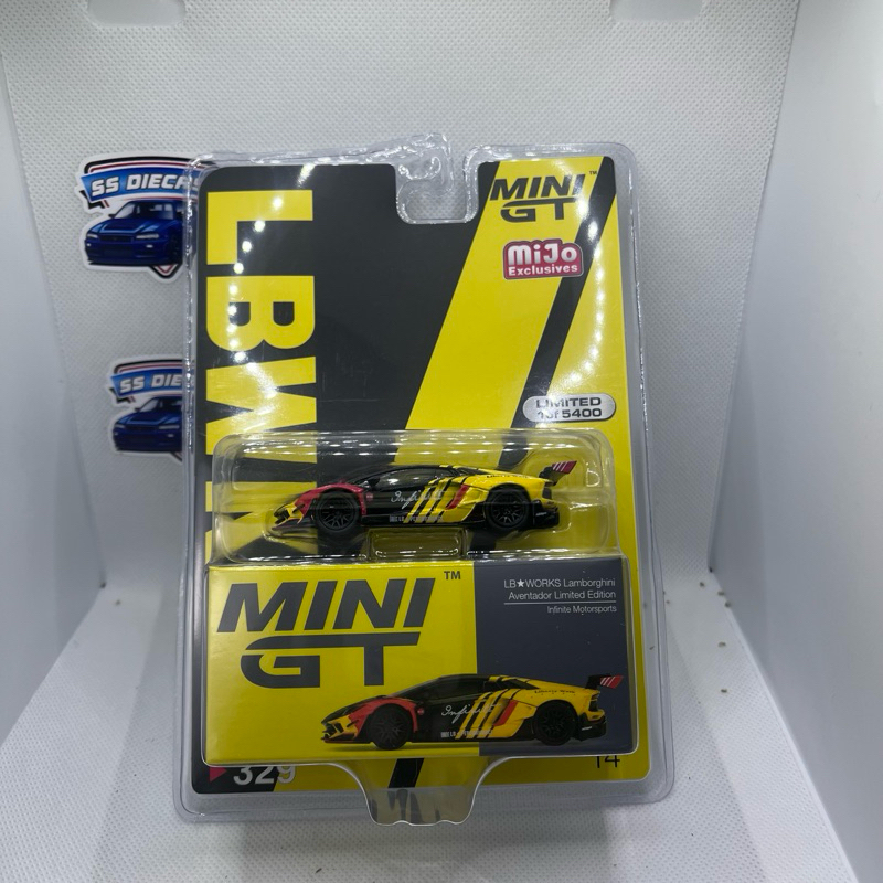 Jual MINI GT Lamborghini Aventador Limited Edition LBWK LB works ...