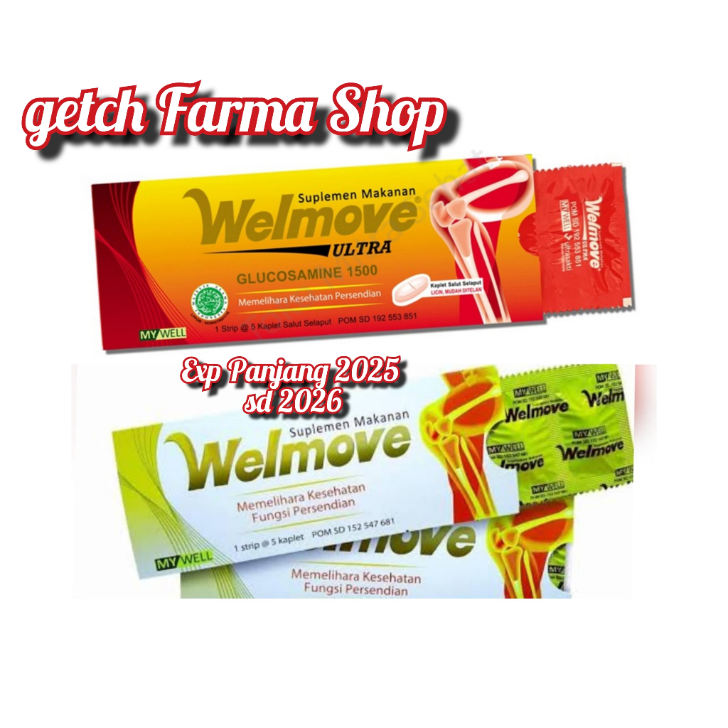 Jual Welmove /Welmove Ultra isi 5 kaplet ORIGINAL-BPOM | Shopee Indonesia