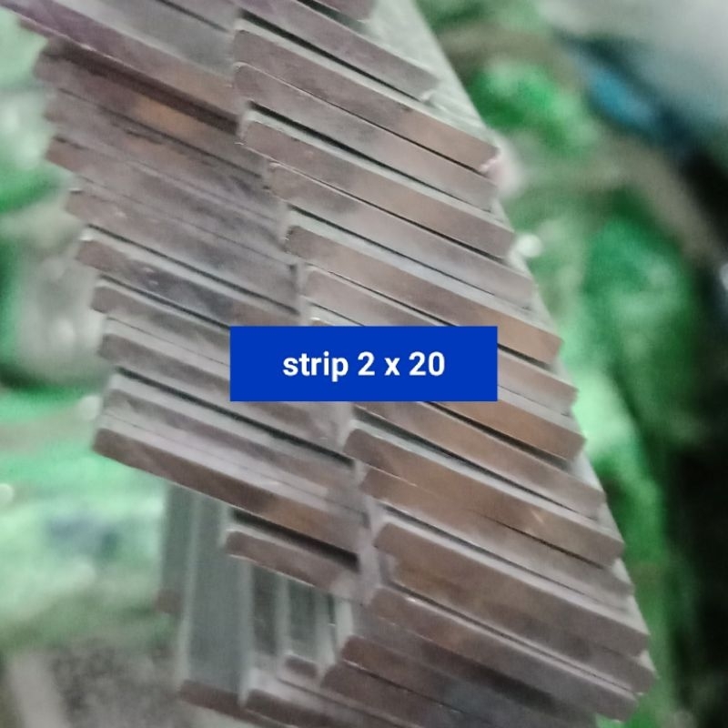 Jual Plat Strip Aluminium 2mm x 20mm x 1000 | Shopee Indonesia