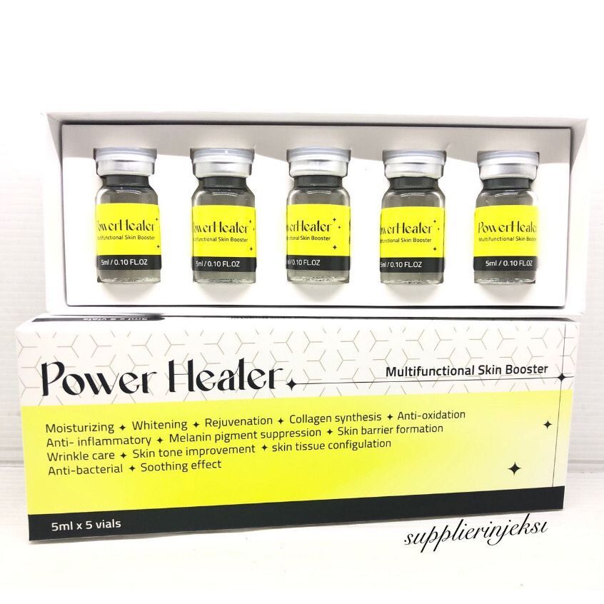 Jual BEST !! POWER HEALER skinbooster wajah serum all in 1 solution ...