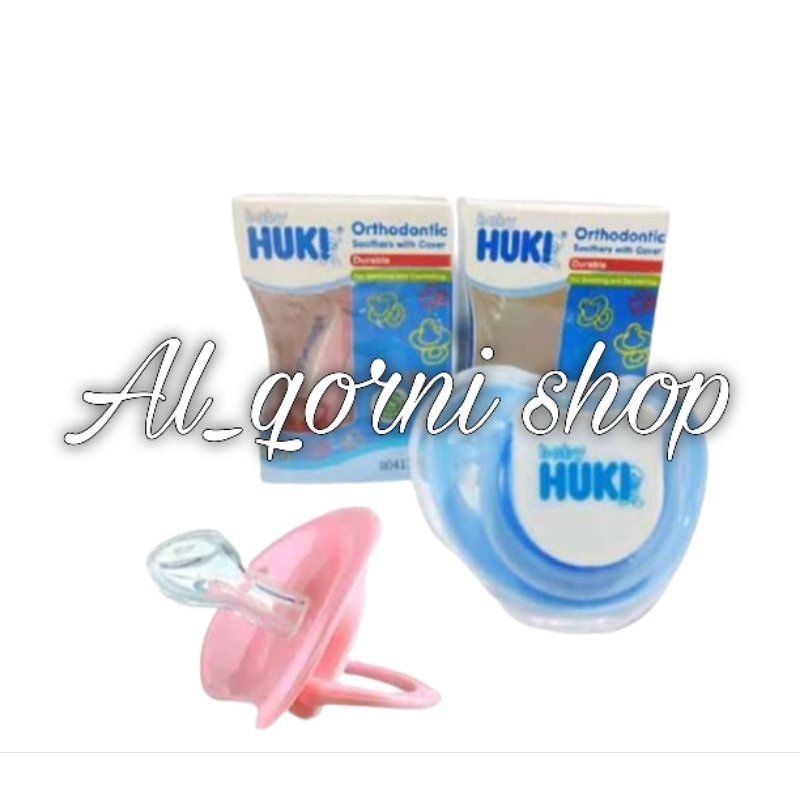 Jual Huki Empeng Orthodontic Soothers With Cover / Baby Huki Empeng ...