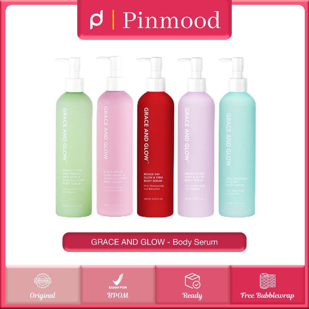 Jual GRACE AND GLOW - BODY SERUM ( 300 ml ) - Hand & Body Lotion ...