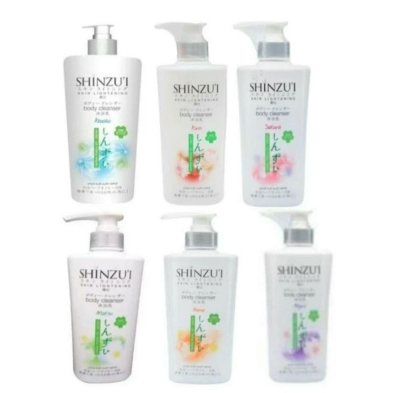 Jual Shinzui Body wash Pump 480ml-Shinzui Body cleanser 480ml botol | Shopee Indonesia