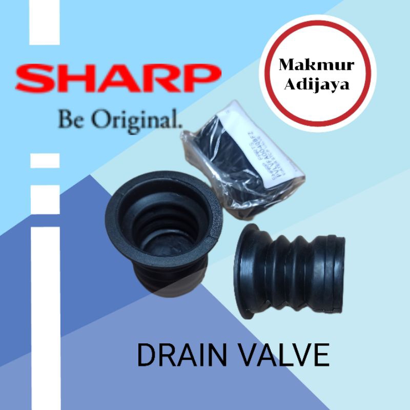 Jual Seal pembuangan drain valve mesin cuci sharp 2 tabung original ...