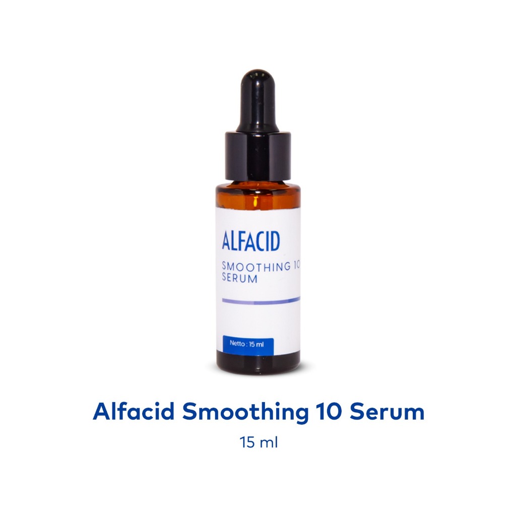 Jual Alfacid Smoothing 10 Serum 15ml - Serum Eksfoliasi Ringan | Shopee ...