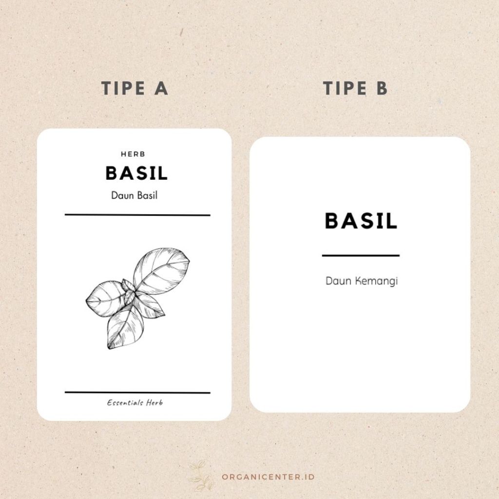 Jual Label Sticker Botol Bumbu Dapur Lengkap Anti Air Kaca Estetik ...