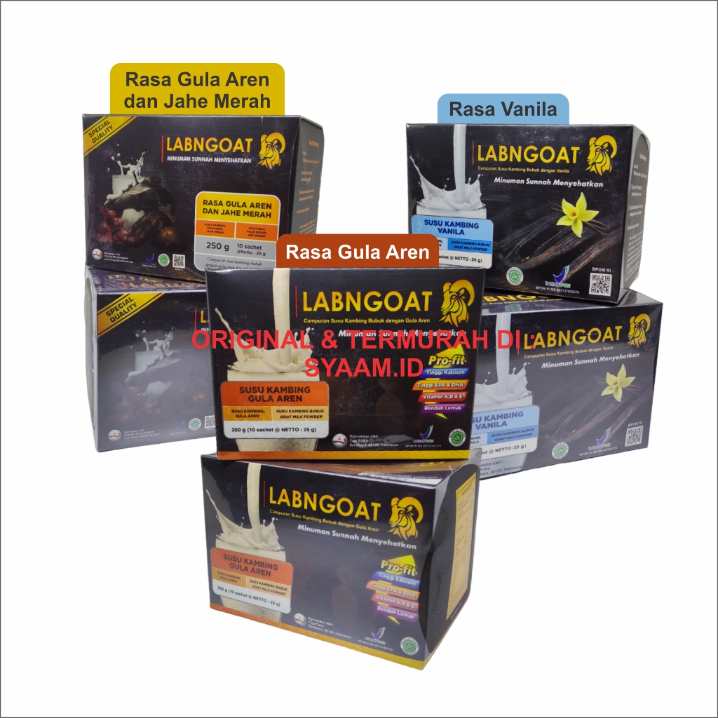 Jual Labn Goat Rasa Gula Aren / Susu Labn Goat Susu Kambing Etawa Bubuk ...