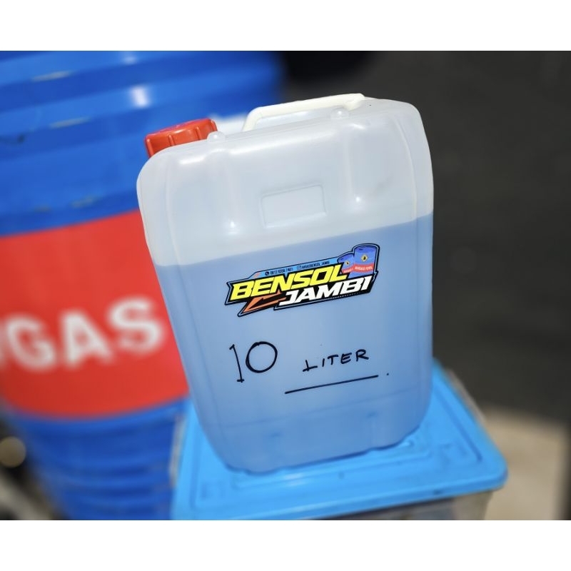 Jual AVGAS BENSOL Biru MURNI 10 Liter ( KHUSUS WILAYAH KOTA JAMBI SAJA ) | Shopee Indonesia